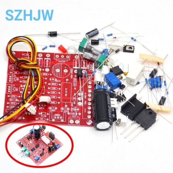1pcs 0-30v 2ma-3a Adjustable Dc Power Supply Diy Kit Laboratory Power ...