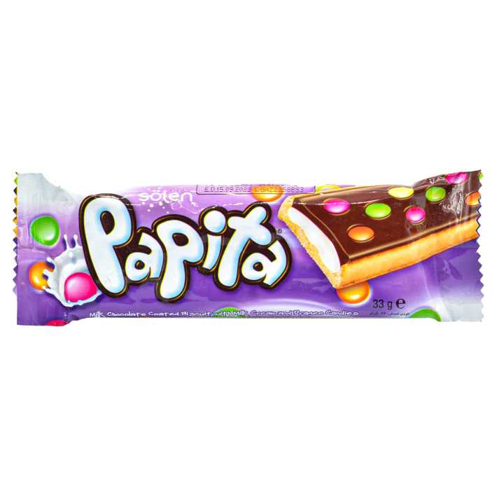 Solen Papita Milk Chocolate Biscuits With Milk 33G | Daraz.lk