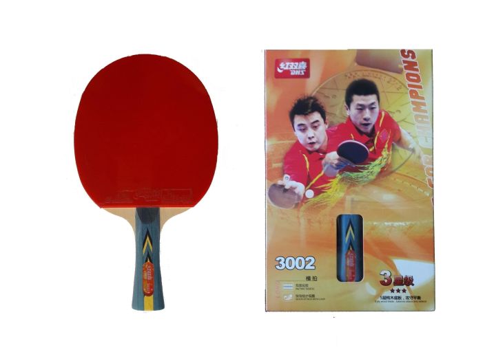 DHS Table Tennis Bat 3 star 5 ply - A3002 | Daraz.lk