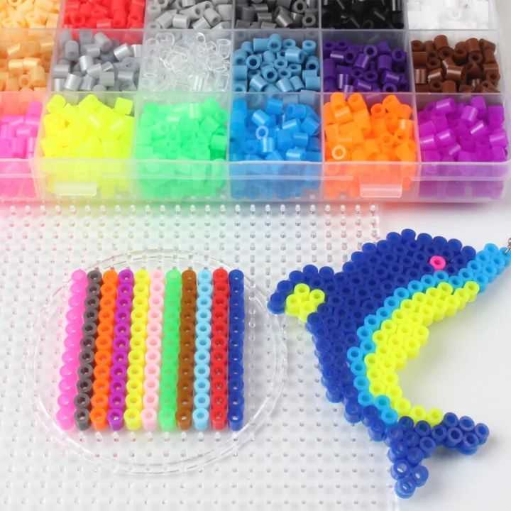 1000 s/bag 5mm Hama Beads Puzzle Education Toy 48 Colors Jigsaw Puzzle ...
