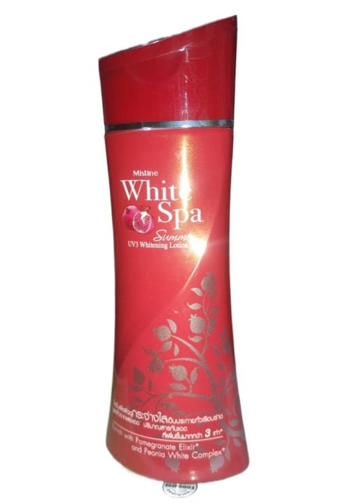 MISTINE Pomegranate WHITE SPA Sunblock Summer UV3 WHITENING Body Lotion ...