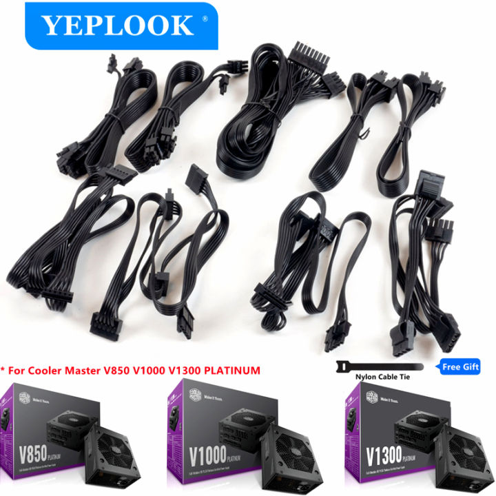Cooler Master V850 V1000 V1300 Platinum Mpz Psu 8pin To 8pin 62p Gpu ...