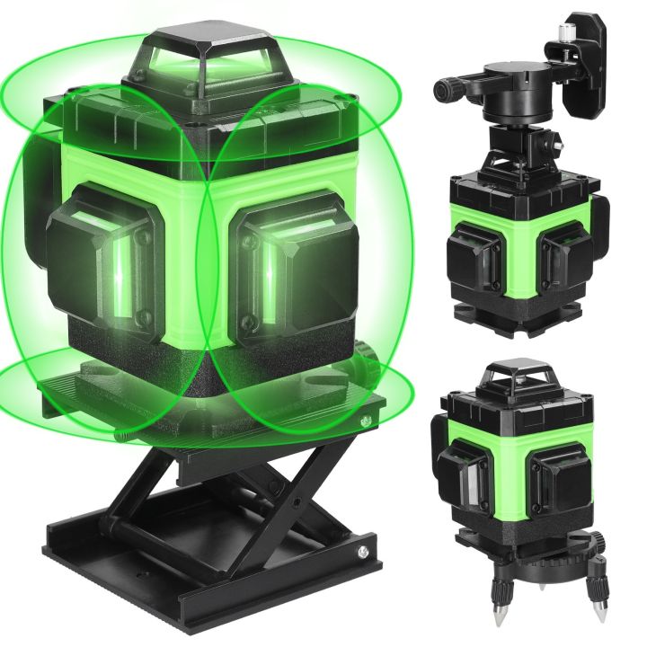 Multi functional 16 line laser level 3 self-leveling machine ...