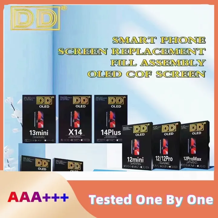 DD OLED 1 Piece Replacement Touch Digitizer Display LCD For iPhone 12 13 14 Pro Max 15 Pro OLED ...