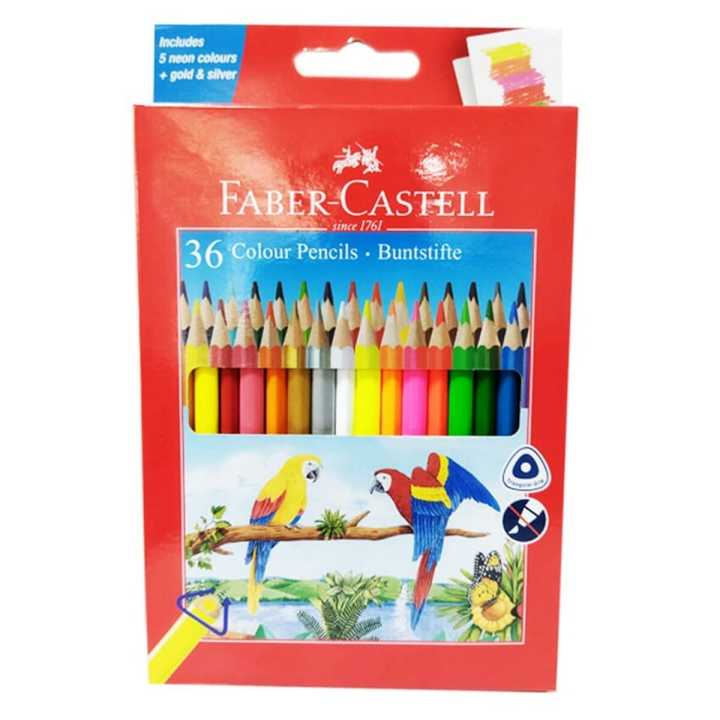 Triangular Colour Pencil Set Of 36 | Daraz.lk