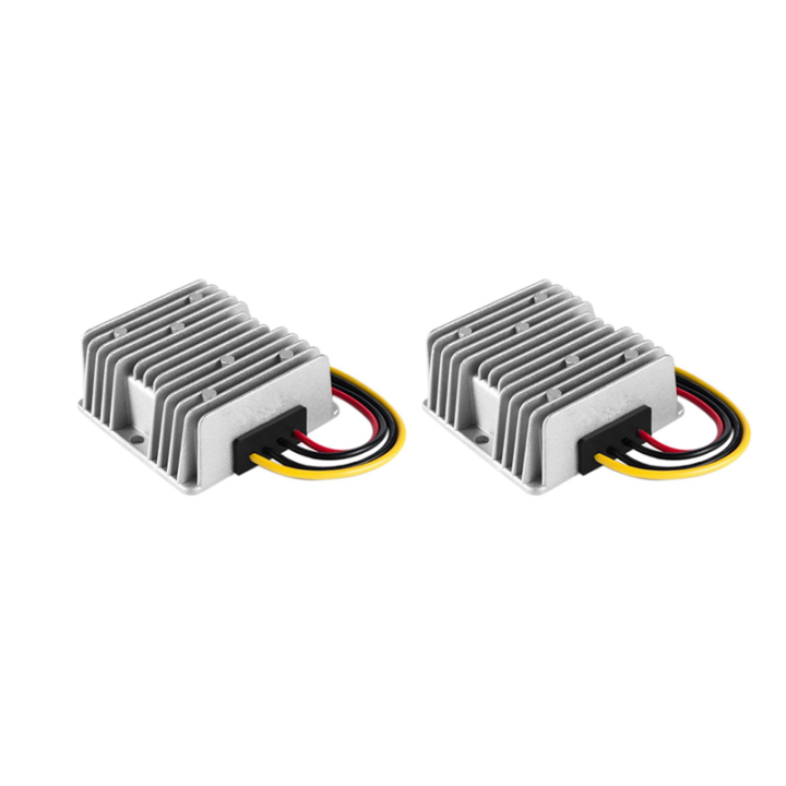2X DC 12 / 24V to DC 48V 6A 288W Voltage Converter Regulator DC/DC ...