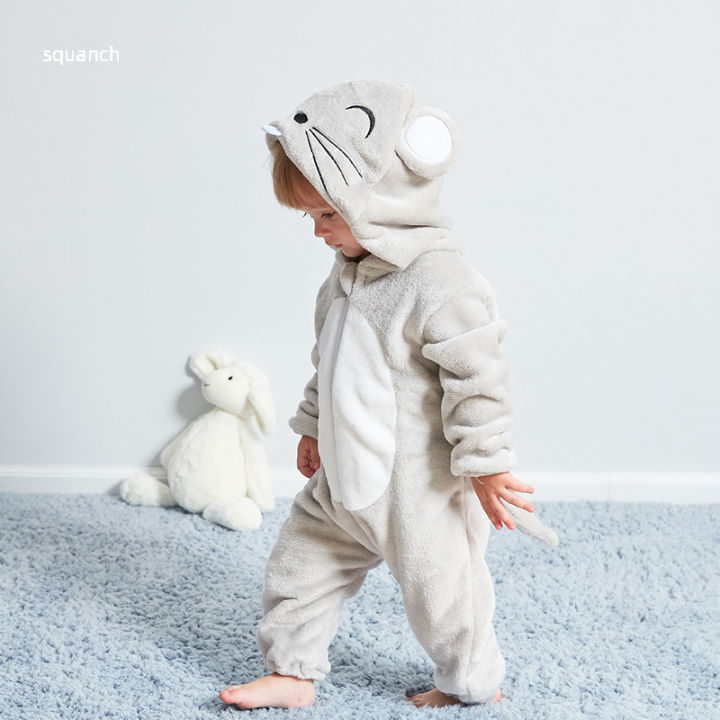 Baby Mouse Costume Halloween Animal Cosplay Suit Boy Girl kigurumis ...