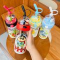 High Appearance 620ml Crayon Shin-chan Water Cup Transparent Cartoon ...
