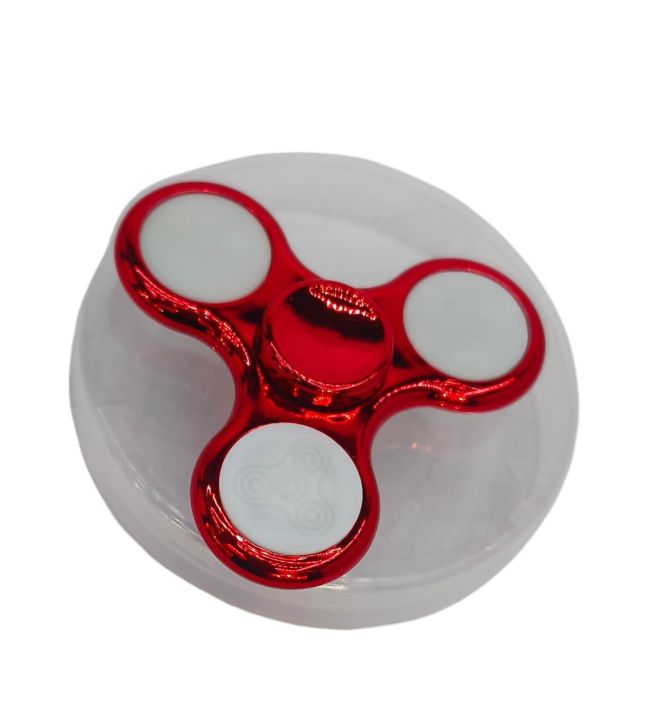 Luminous LED Fidget Spinner Hand Top Spinners Glow in Dark Light EDC ...