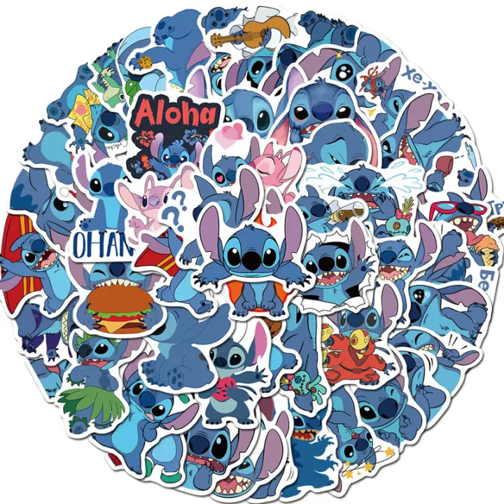 20/40pcs Stitch Stickers Lilo & Stitch Cartoon Stickers for Laptop ...