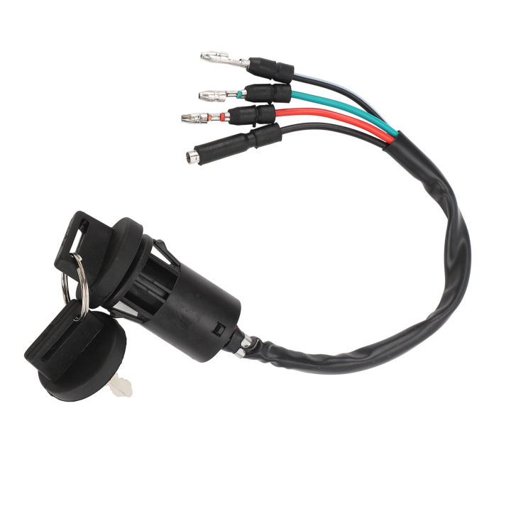 ATV Ignition Switch Key Ignition Starter Switch Professional 4 Wire ...