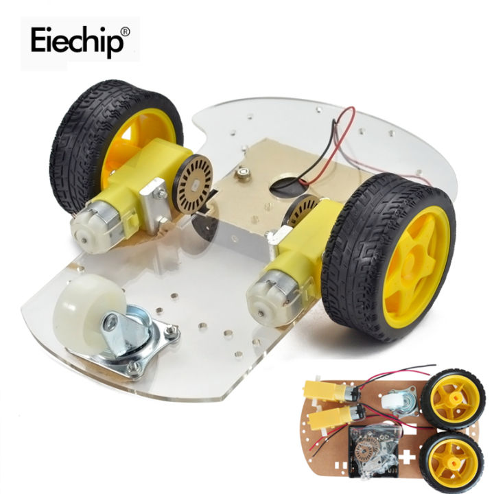 【LuxeLoom123】For Arduino 2WD Motor Smart Car Chassis Speed Encoder ...