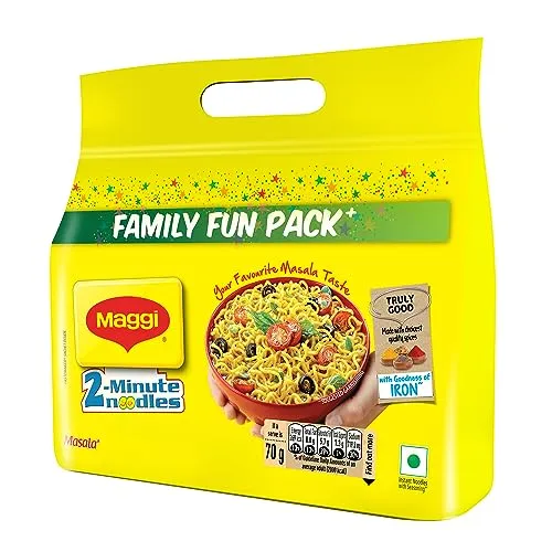 MAGGI 2-Minute Instant Noodles, 560G Pouch, Masala Noodles With ...