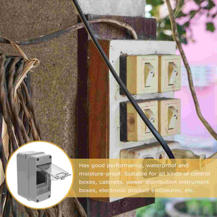 Distribution Protection Box 2 Way Consumer Unit Weatherproof Electrical ...