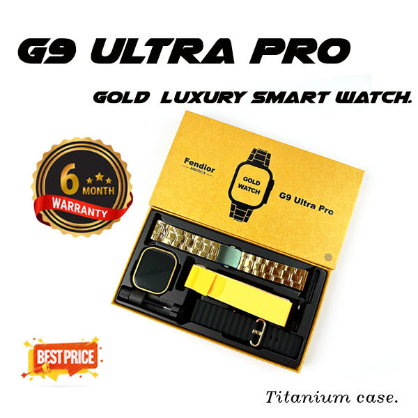 G9 Ultra Pro Gold Edition Color Smartwatch montre relogio reloj ...