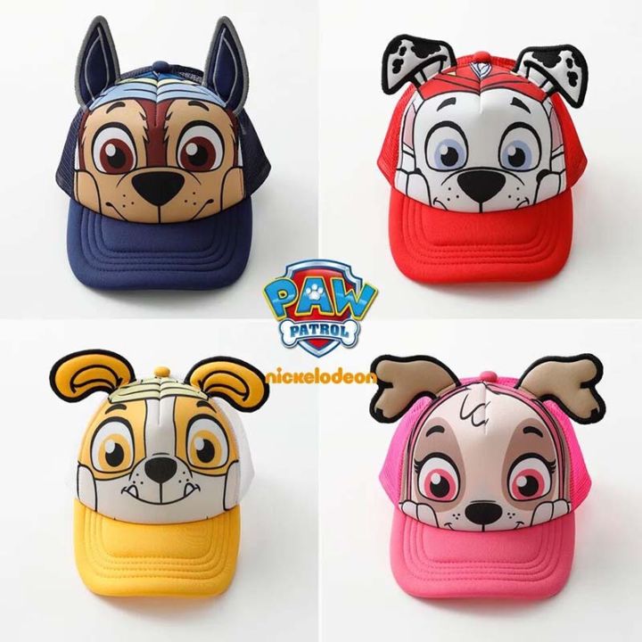 Genuine Paw Patrol Cartoon Child Baseball Cap Hip Hop Mesh Sun ...
