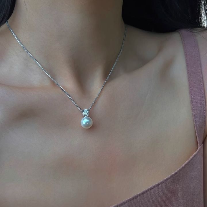 【Countdown Deal！】2024 new pearl pull clavicle chain luxury | Daraz.lk