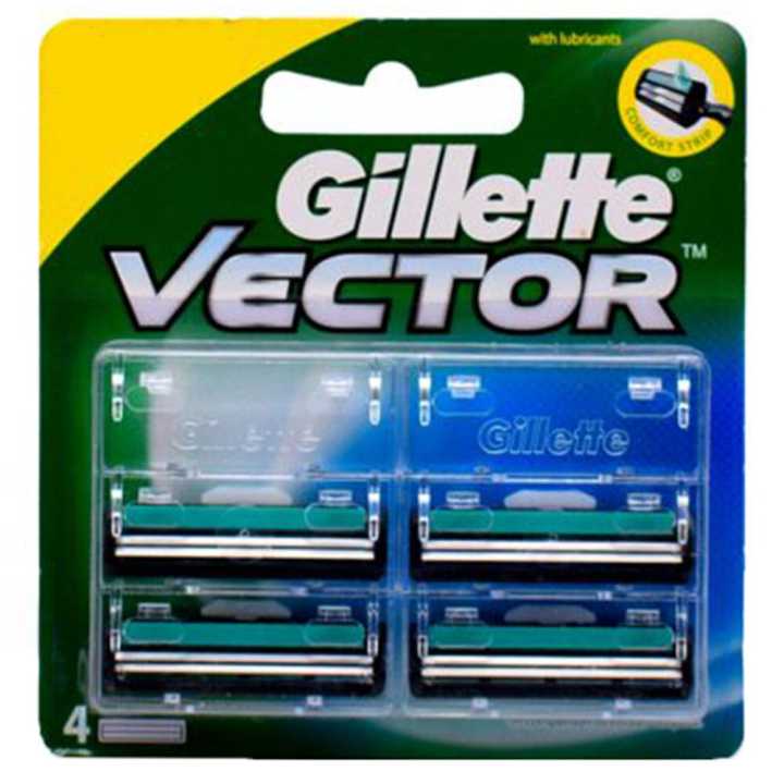 Gillette Vector Plus Cartridges 4'S | Daraz.lk