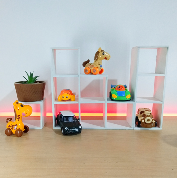 Little Toy Section Step Cube Organizer Style 2 | Daraz.lk