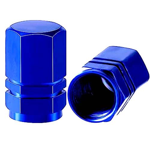 Tires Valve Dust Cap Blue Colour 4Pcs | Daraz.lk