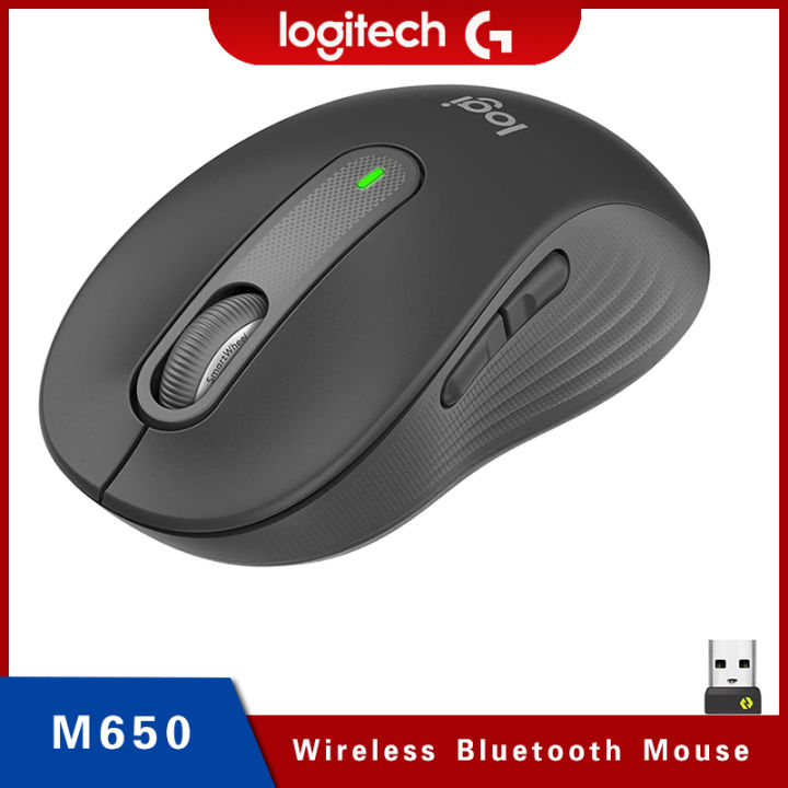 M650 Bluetooth Wireless Mouse Silent Clicks for PC/Mac/Multi-Device ...