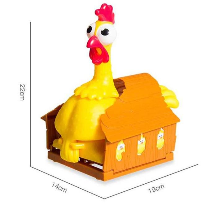 Plastic Trick Hen Laying Eggs Board Game Hobbies Chicken Game Party ...