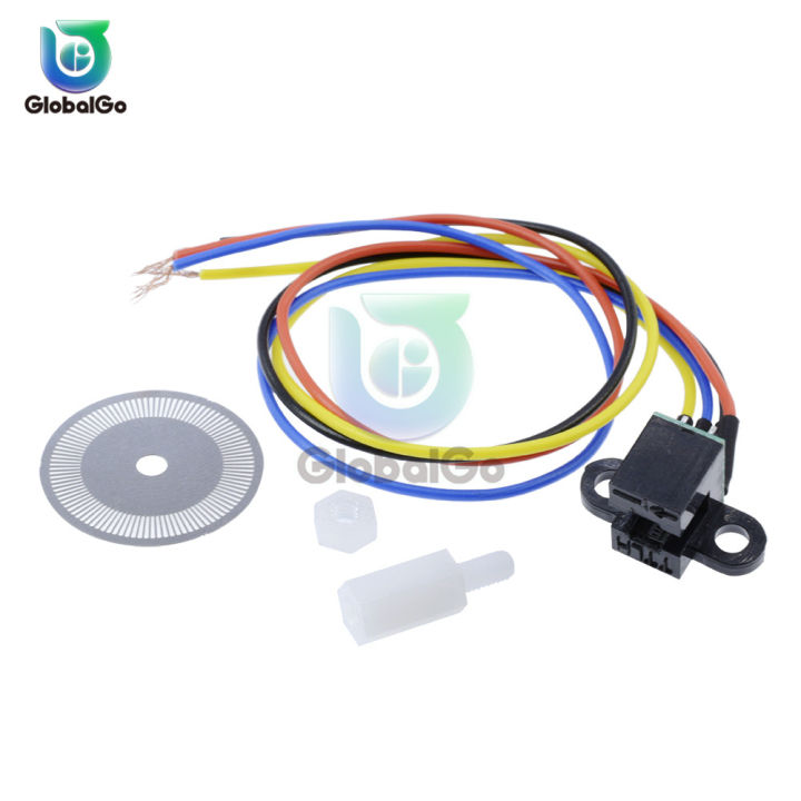 【InnovateWorld】Photoelectric Speed Sensor Encoder Coded Disc Code Wheel For Smart Car 5V For ...
