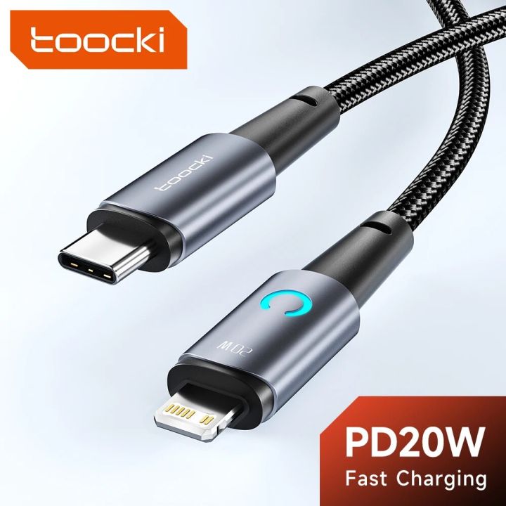 Toocki USB Type C Cable for Apple iPhone 14 13 12 11 Pro Xs Max 8 Plus ...