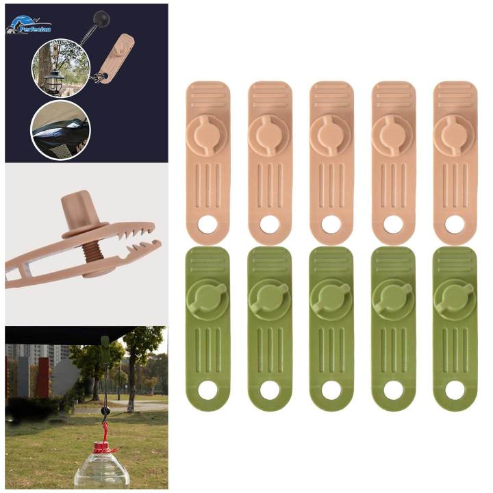 5 Pieces Tarp Clips Adjustable Lock Grip Clamps Awning Clamps Canopy ...