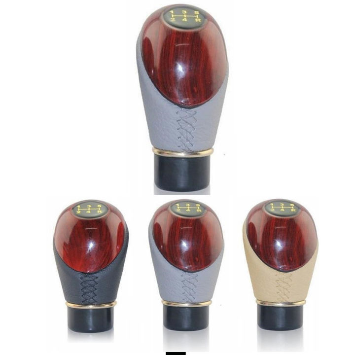 Ash Gear Shift Knob 5 Speed Gear Shift Knob Car Gear Head Gear Shift ...