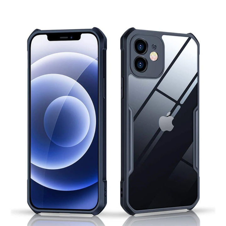 Xundd Transparent Case Clear TPU Back Cover For 12 / 12 Pro | Daraz.lk