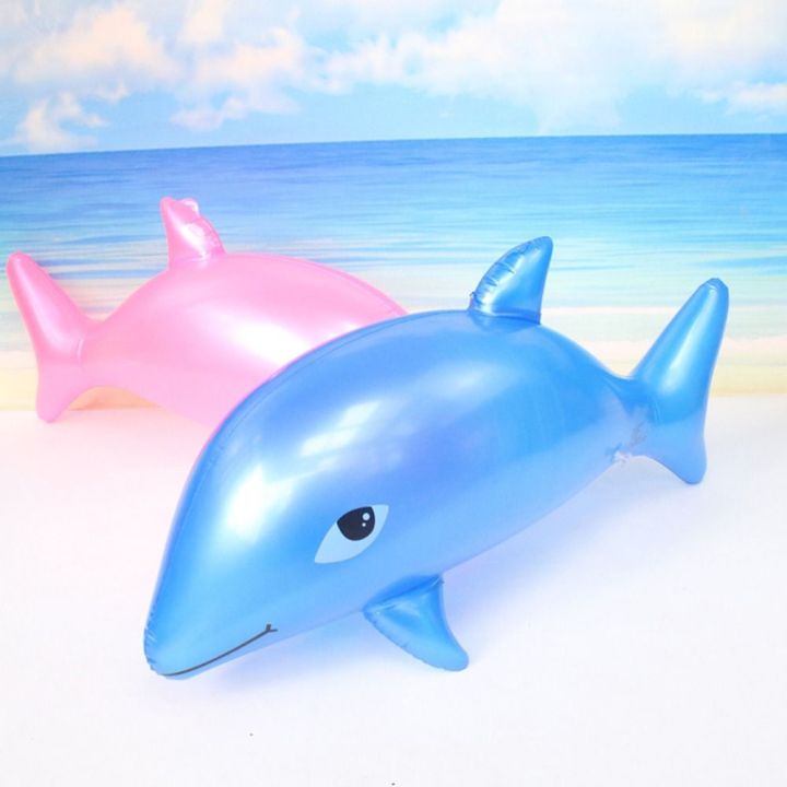 Cute Simulation Dolphin Swimming Pool Party Outdoor Toys Blow Toy PVC ...