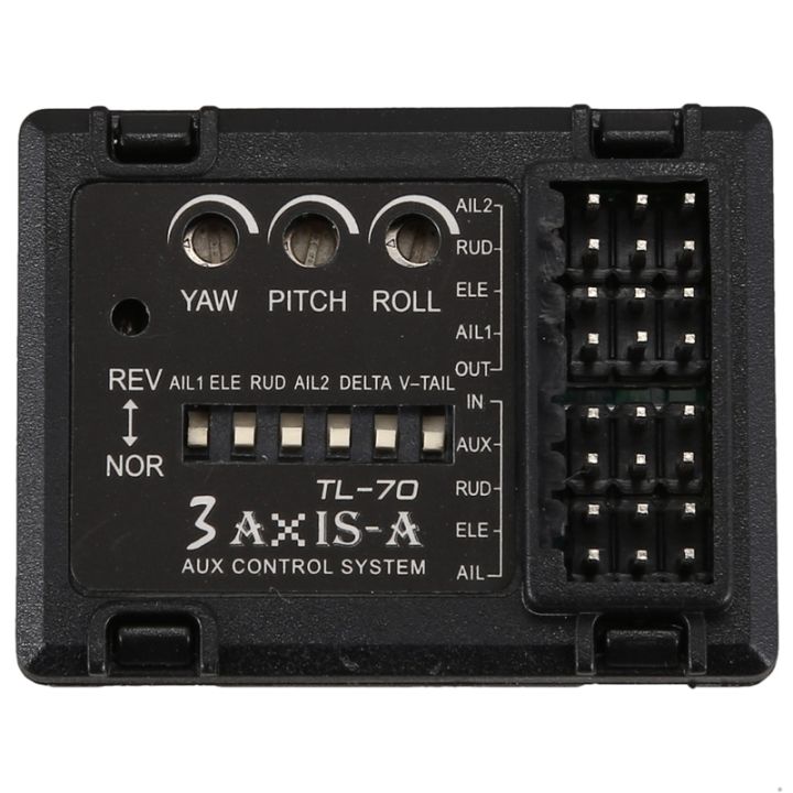 3 Axis Flight Controller Stabilizer System Gyro Fixed Flying Wing FPV ...