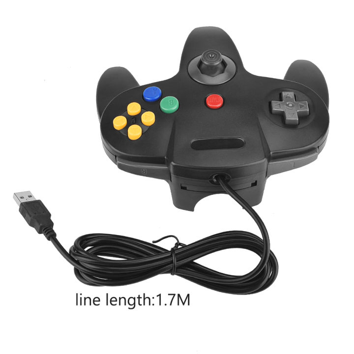 N64 Usb Wired Gamepad N64 Controller Gamepad Joystick For Mac Computer ...