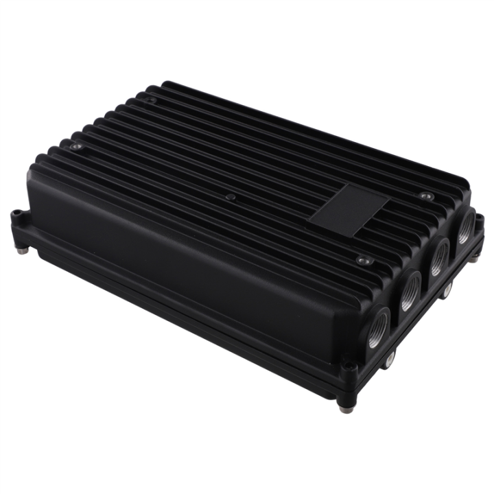 Cast Aluminum AP Bridge Amplifier Enclosure, Waterproof Black Box for ...