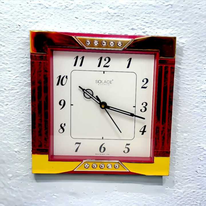 Solace quartz wall clock chocolates colure Wall Clock - 5704 25cm made ...