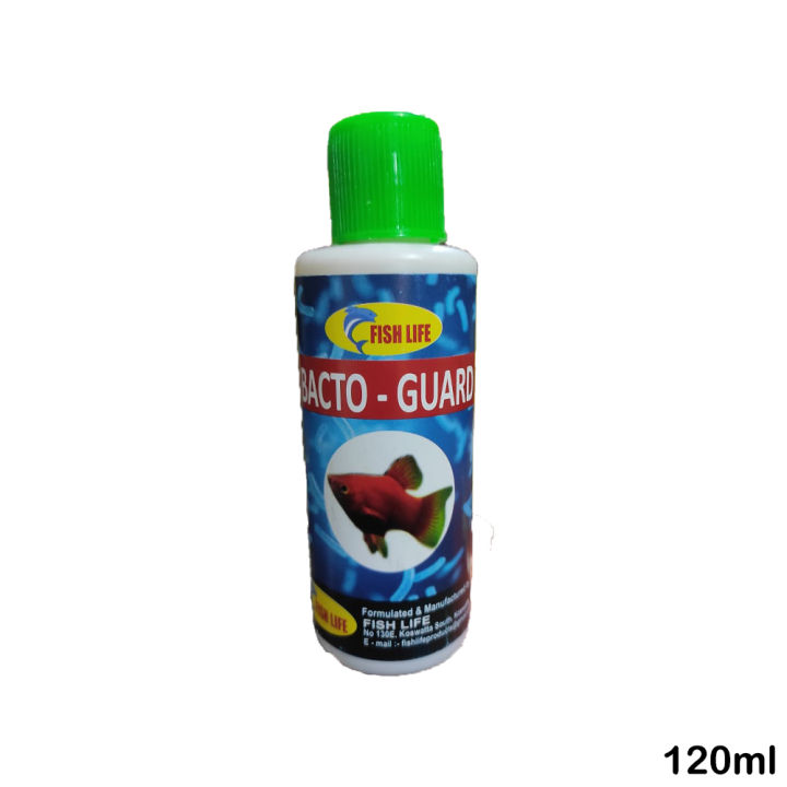 Bacto Guard 120ml Fish Medicine – Anti-Bacterial & Anti-Fungal ...