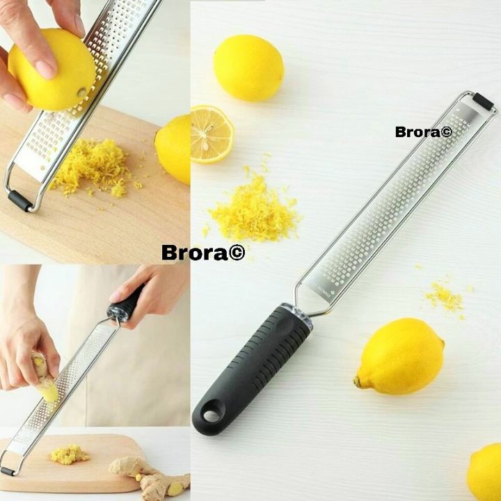 Stainless Steel Lemon Zester Grater Cheese Grater Zester tool for ...