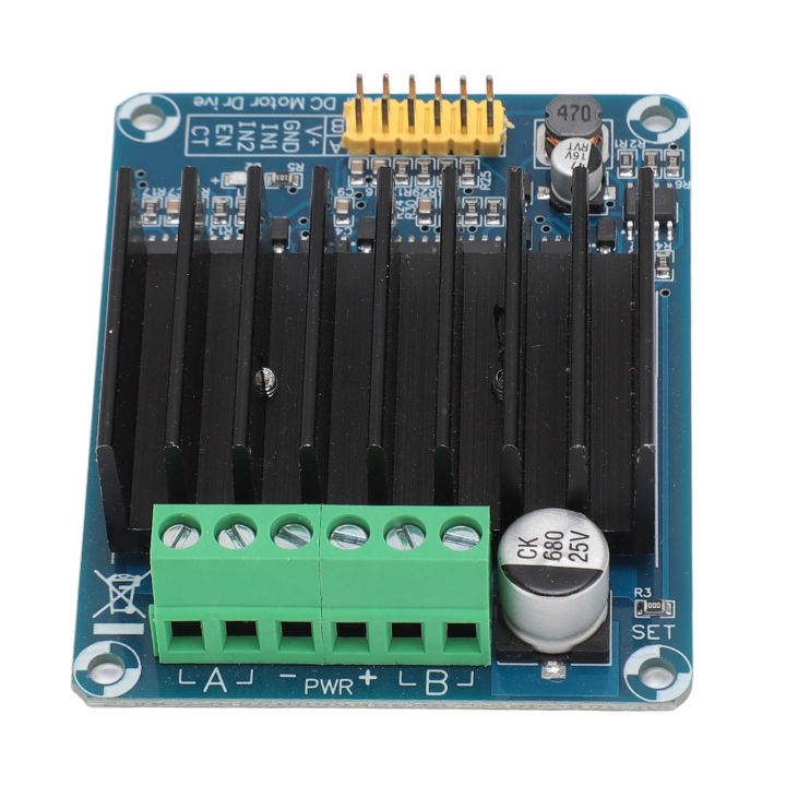 Motor Driver Module 0-30A Dual Channel H Bridge Reversible PWM Speed ...