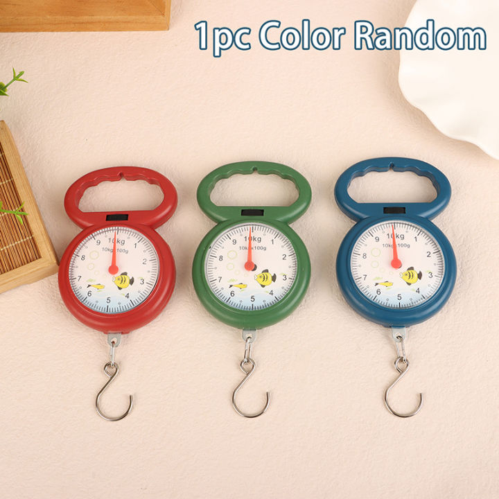 Portable Fish Scale 10kg Hook Hanging Scales Mini Spring Scale For ...