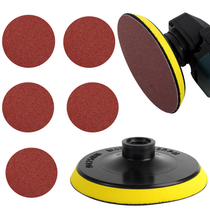 Angle Grinder Sanding Pad Flexible Backer Pad Hook and Loop Backing ...
