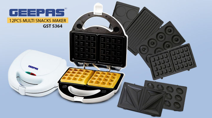 Geepas Multi Snack Maker - Gst5364 | Daraz.lk