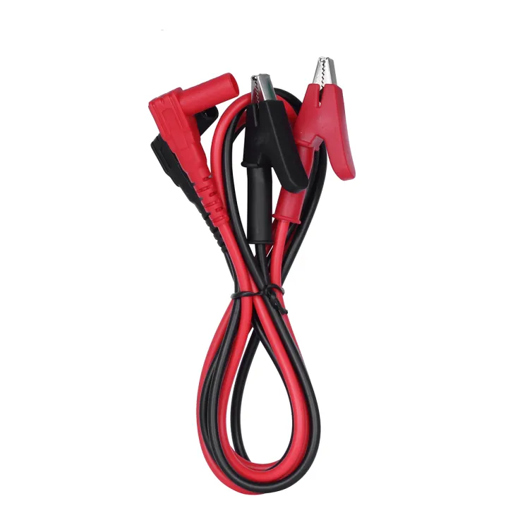 20A Crocodile Clamp Wire Multimeter 4MM Banana Plug Test Connector Wire ...