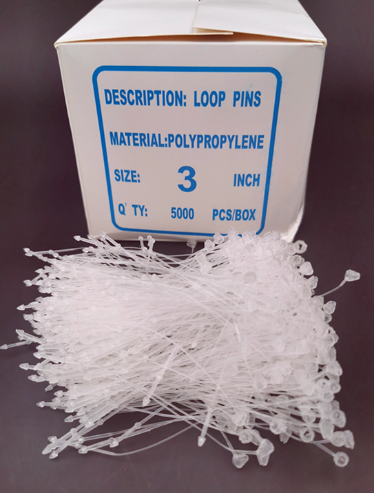 5000 Pcs Transparent Snap Lock Pins Loop Price Tag Fastener Hook Ties Plastic Loop Pins Tali ...