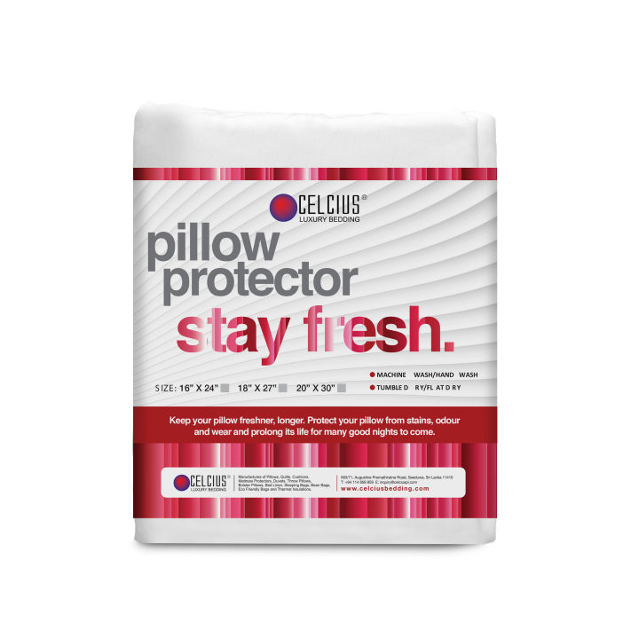 Celcius Super Pillow Protector-White-20x30 | Daraz.lk