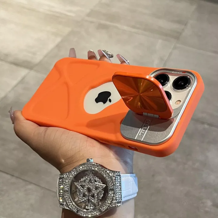 HOCE Camera Holder Magnetic Phone Cases For iPhone 16 15 14 13 12 11 ...