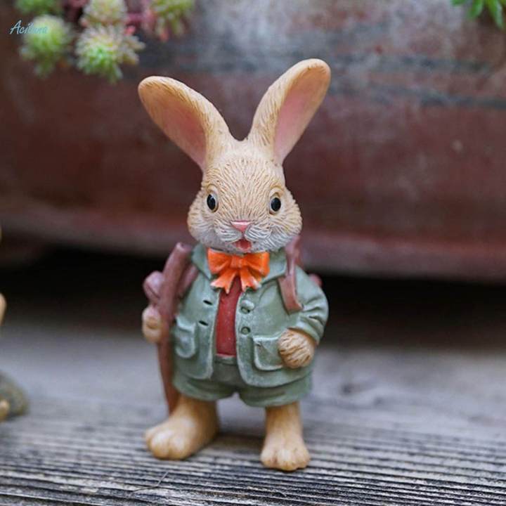 Miniature Figurines DIY Animal Statue for Garden Terrarium Micro ...