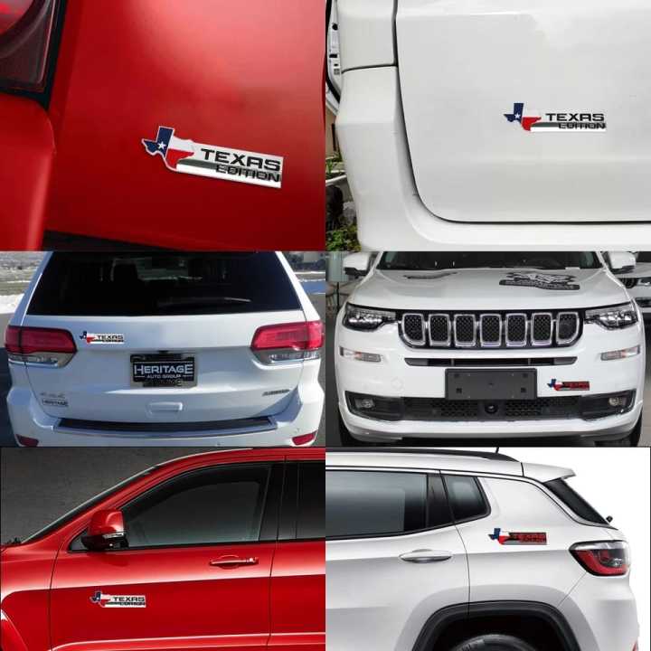 Car TEXAS EDITION Logo Sticker | Daraz.lk