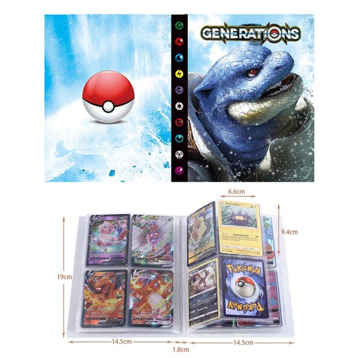 【Serendipity party】Pokemon Album Cartoon Card Anime Pokemon Favorites ...