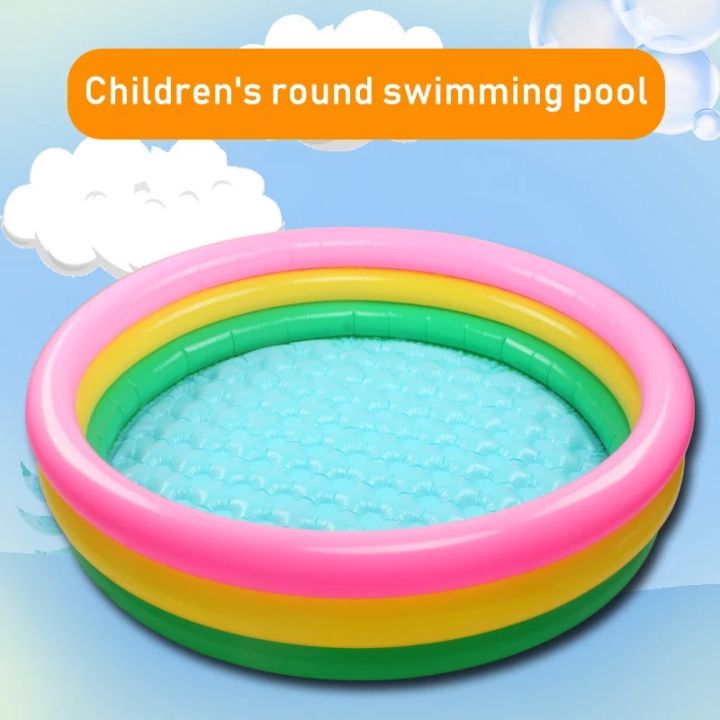 45'x10' Three ring pool/Intex Sunset Glow Pool Intex Three Ring Pool ...